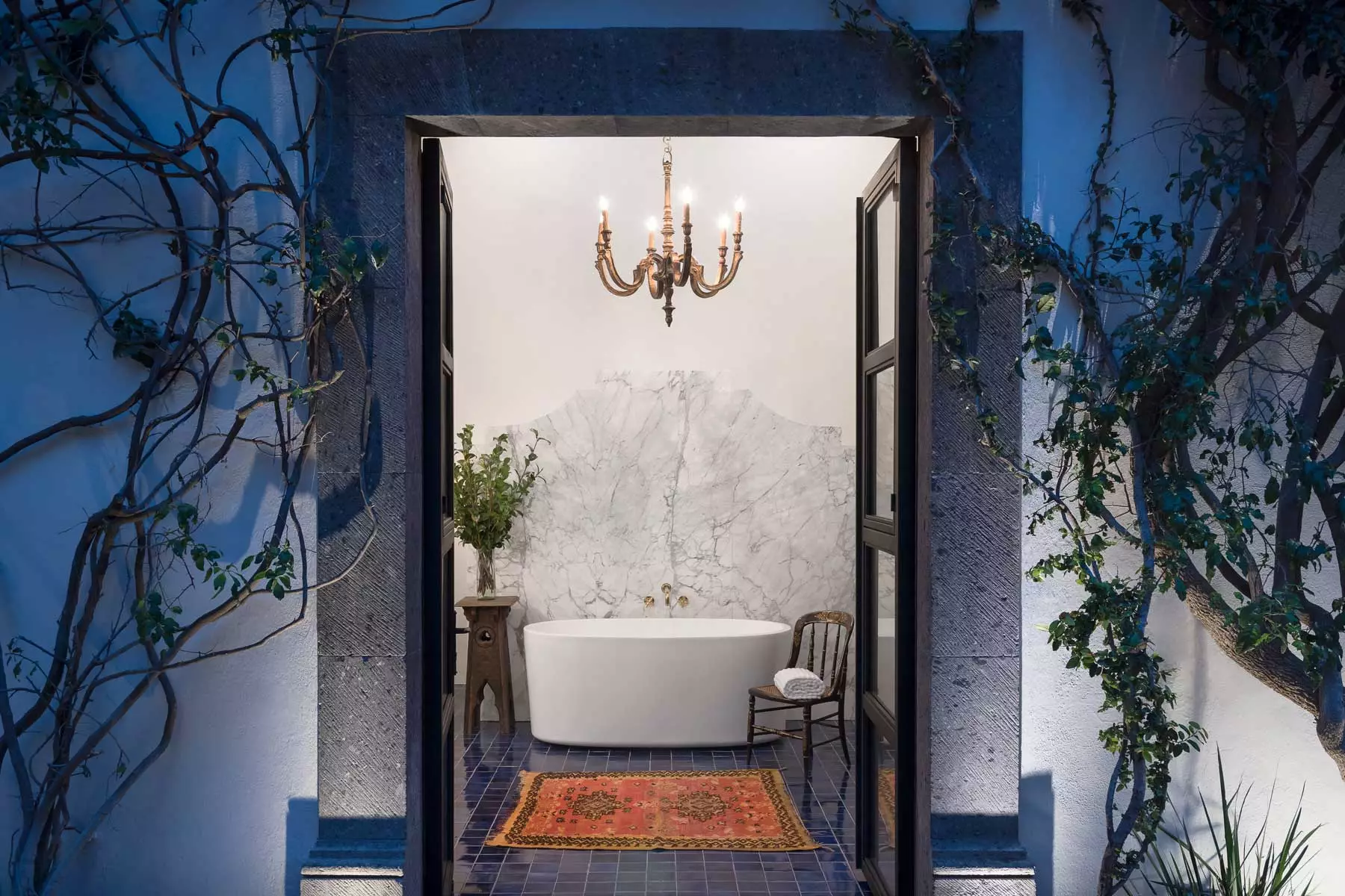 ဟိုတယ် Amparo၊ ရေချိုးခန်း၊ San Miguel de Allende၊ မက္ကဆီကို