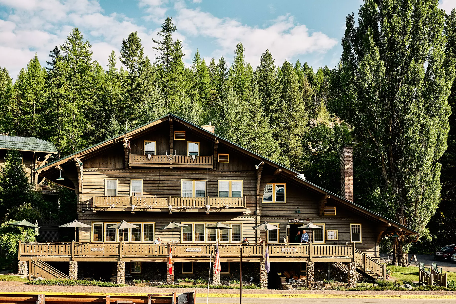 Esterno dello Chalet Belton