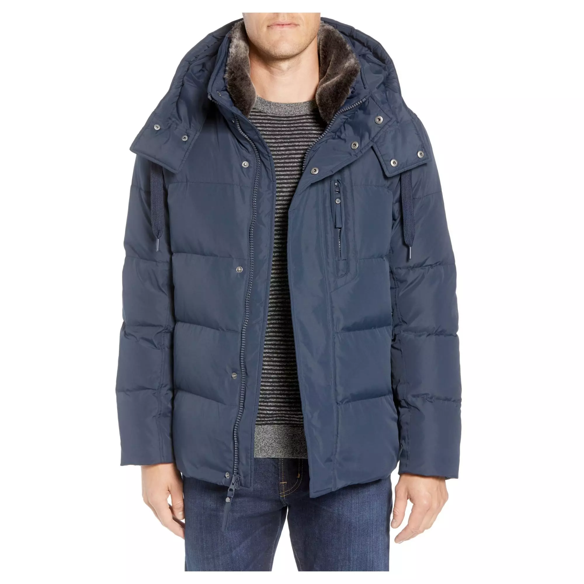 Baltic Faux Fur Trim Down at Feather Fill Parka