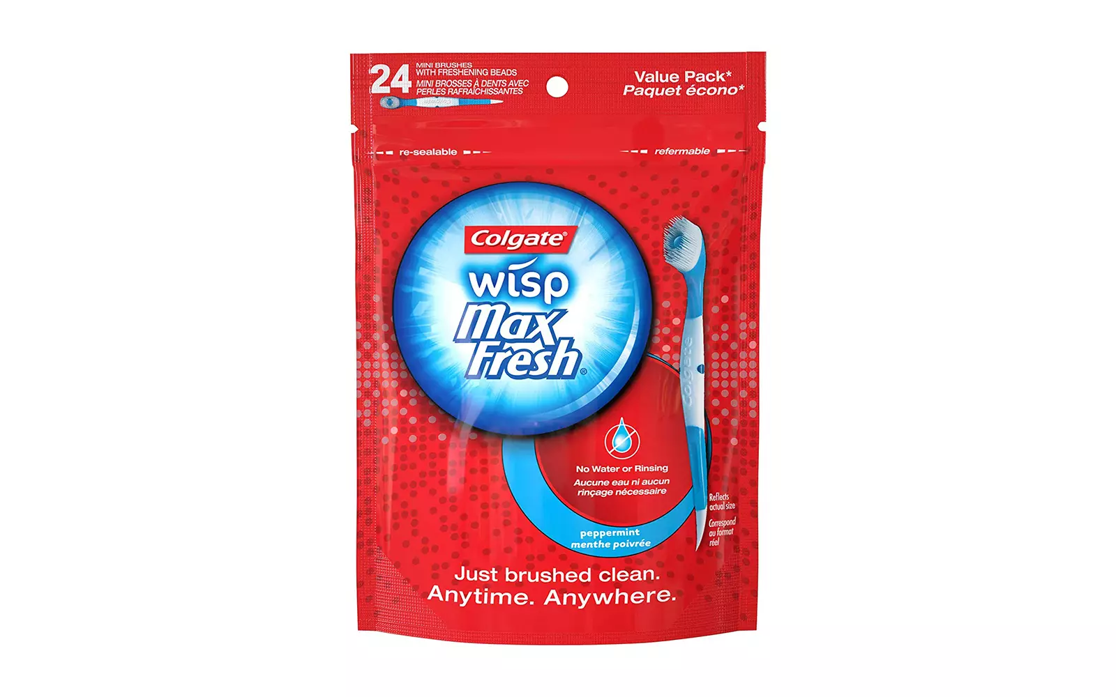 Amazon Colgate Max Fresh Wisp Disposable Mini Toskeboarstel