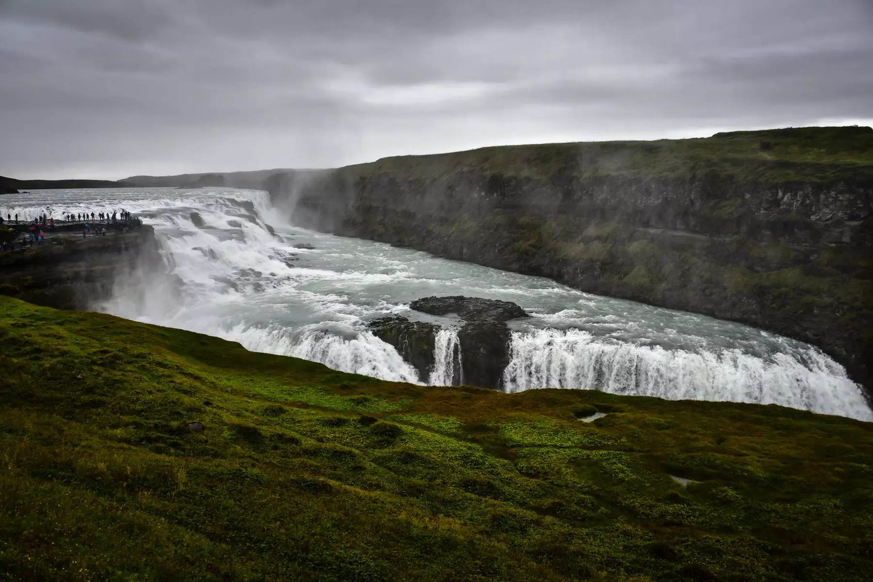 Gullfoss krioklys – palei Auksinį ratą – Gullfoss Islandija