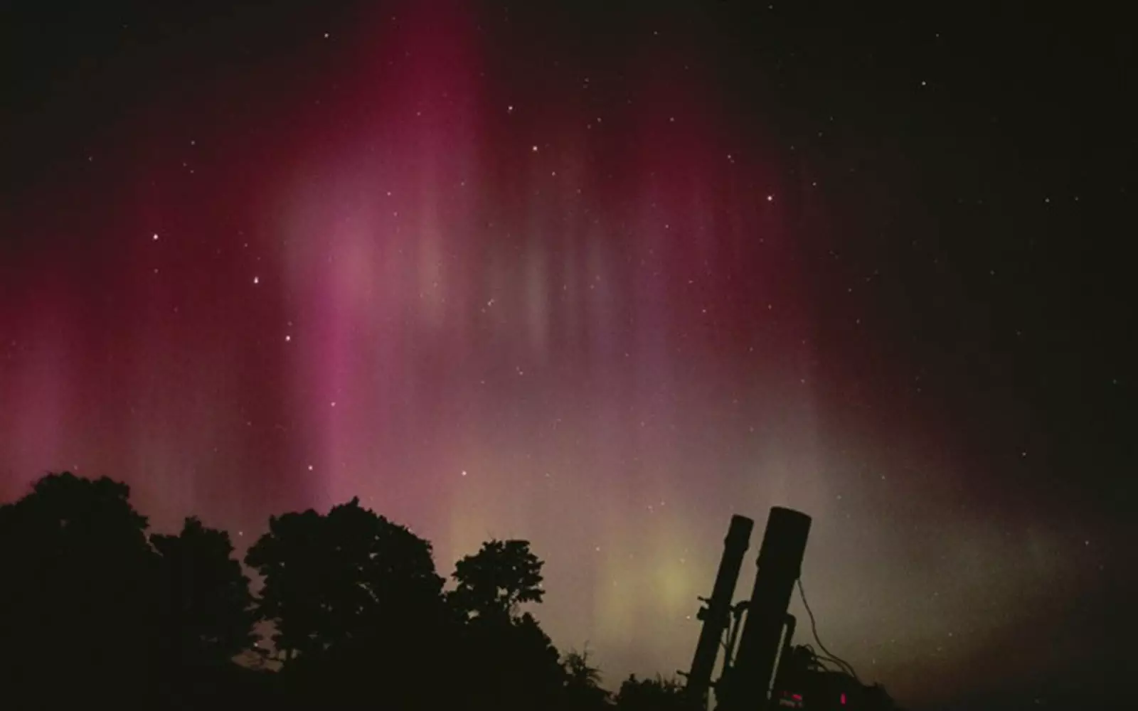 I posti migliori per vedere l'aurora boreale: Cherry Springs State Park, Pennsylvania