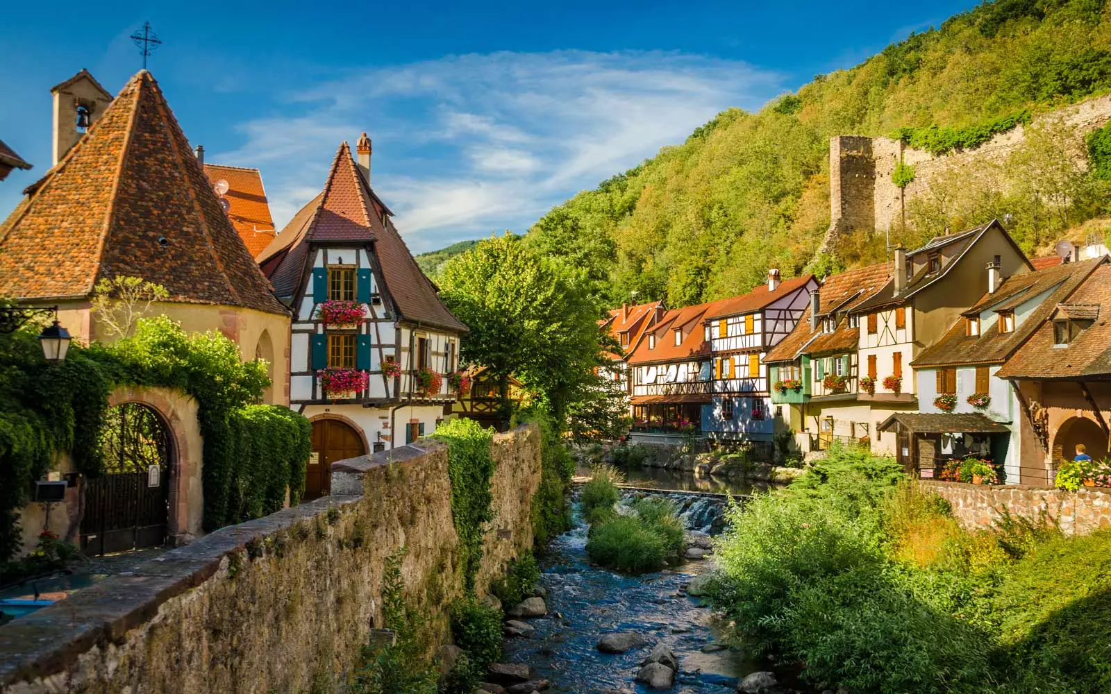 Kaysersberg je malebná stredoveká dedinka nachádzajúca sa na