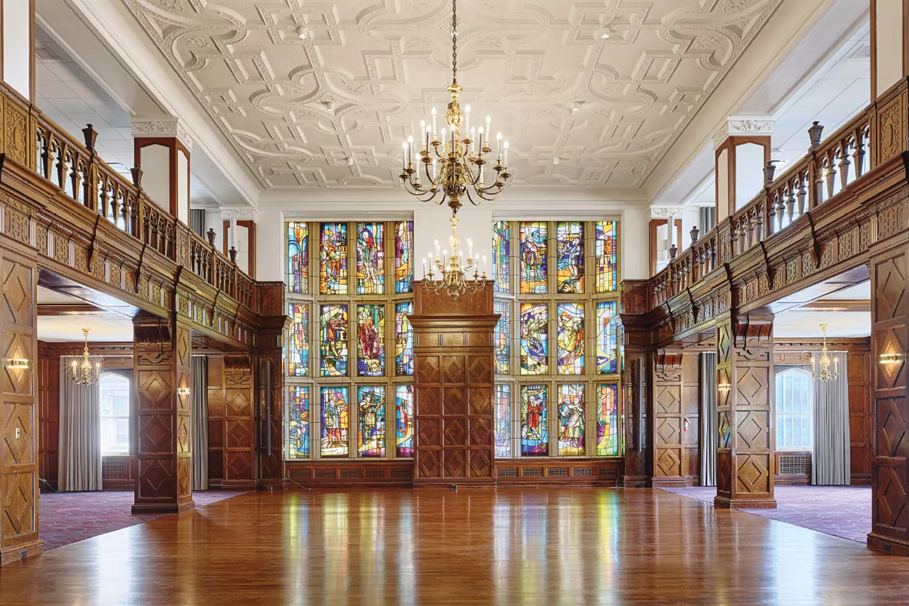 Interior ballroom sa Hotel Kansas City sa Missouri