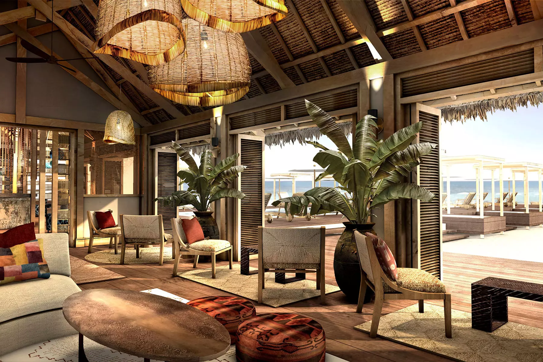 Osisi Banyan Ilha Caldeira Lounge