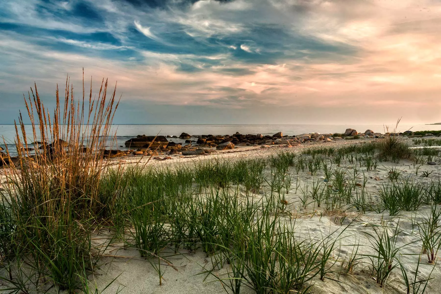 Tazama ufukwe wa Hill huko Westerly, Rhode Island