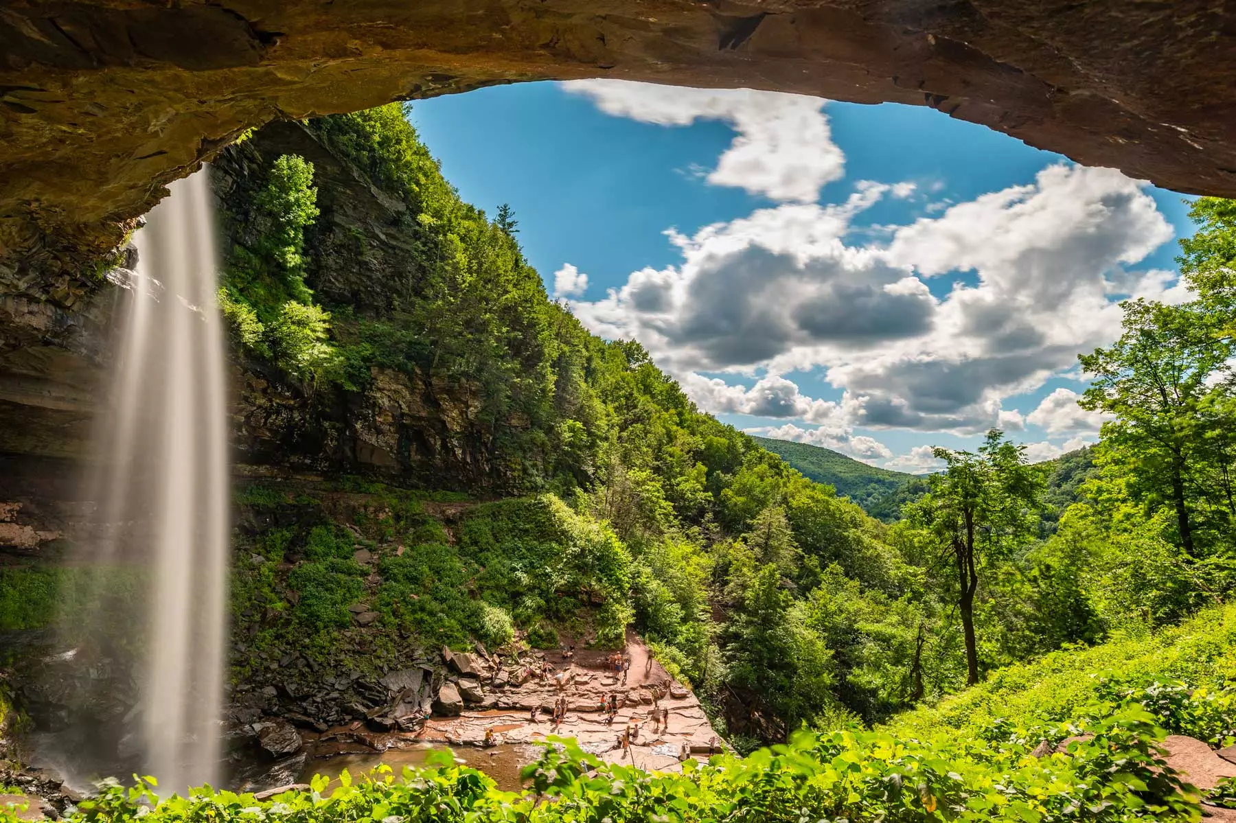 නිව් යෝර්ක් ප්‍රාන්තයේ Kaaterskill දිය ඇල්ල