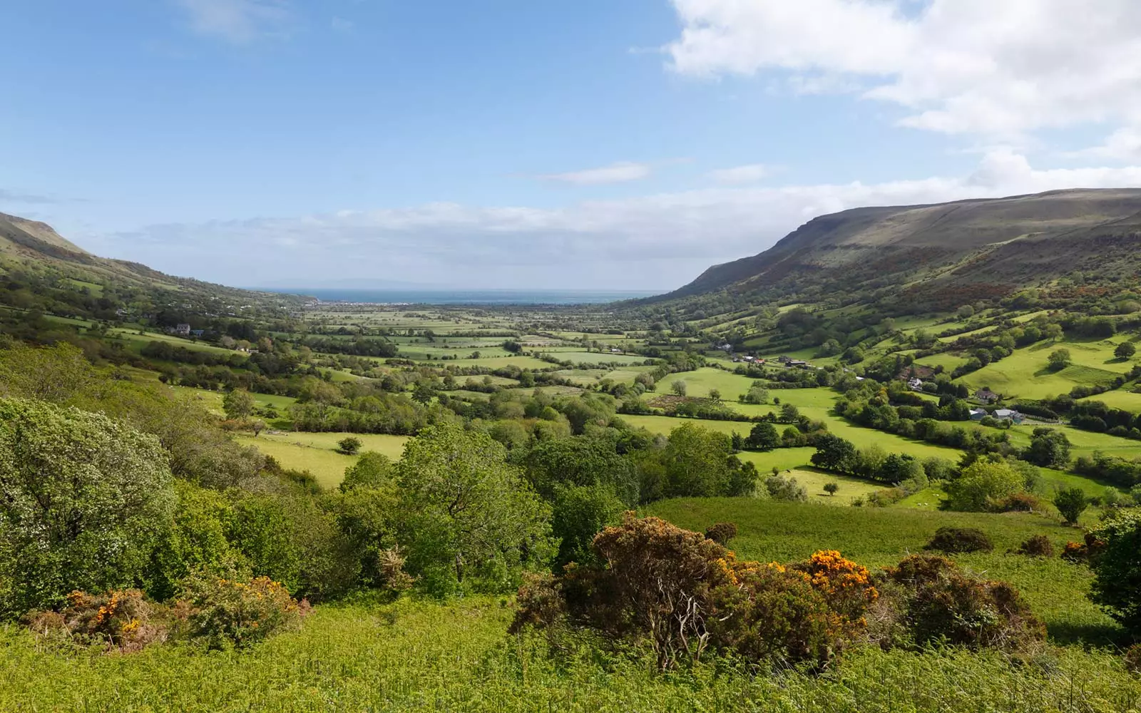 La mer Dothraki, Glens d'Antrim, Irlande du Nord