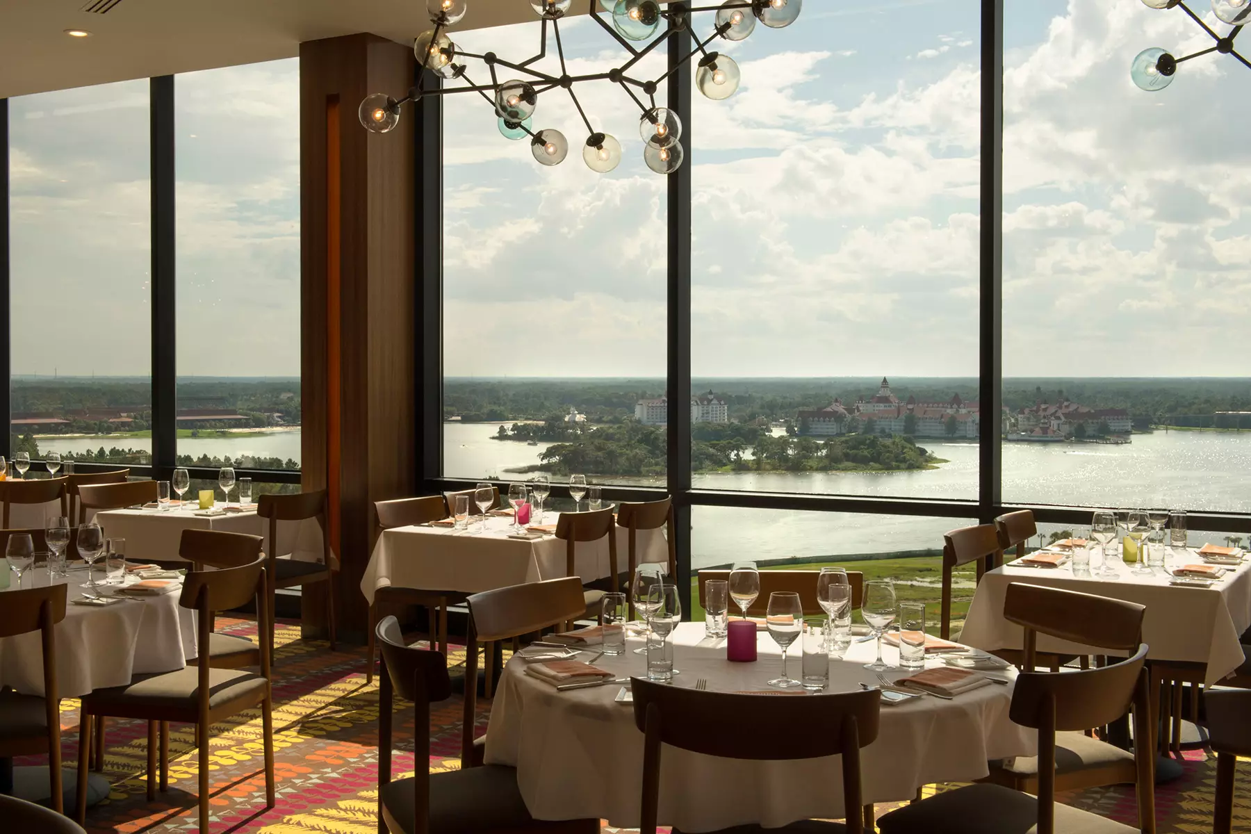 Tugann California Grill Athshamhlaithe Disney Dining go New Heights