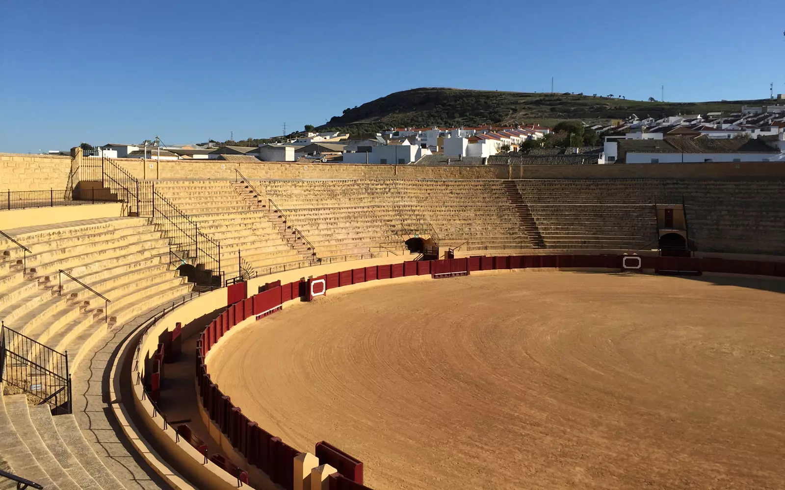 Ang Great Pit ng Daznak, Osuna, Bull Ring, Sevilla, Spain