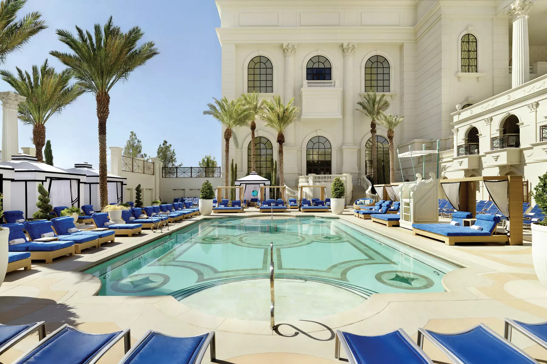 Apollo Pool, Garten der Götter Pool Oasis, Caesars Palace