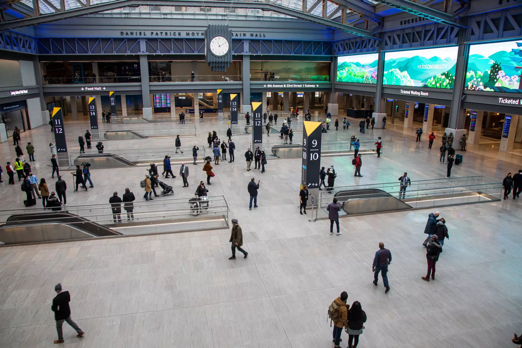 Amtrak's Moynihan Train Hall fou