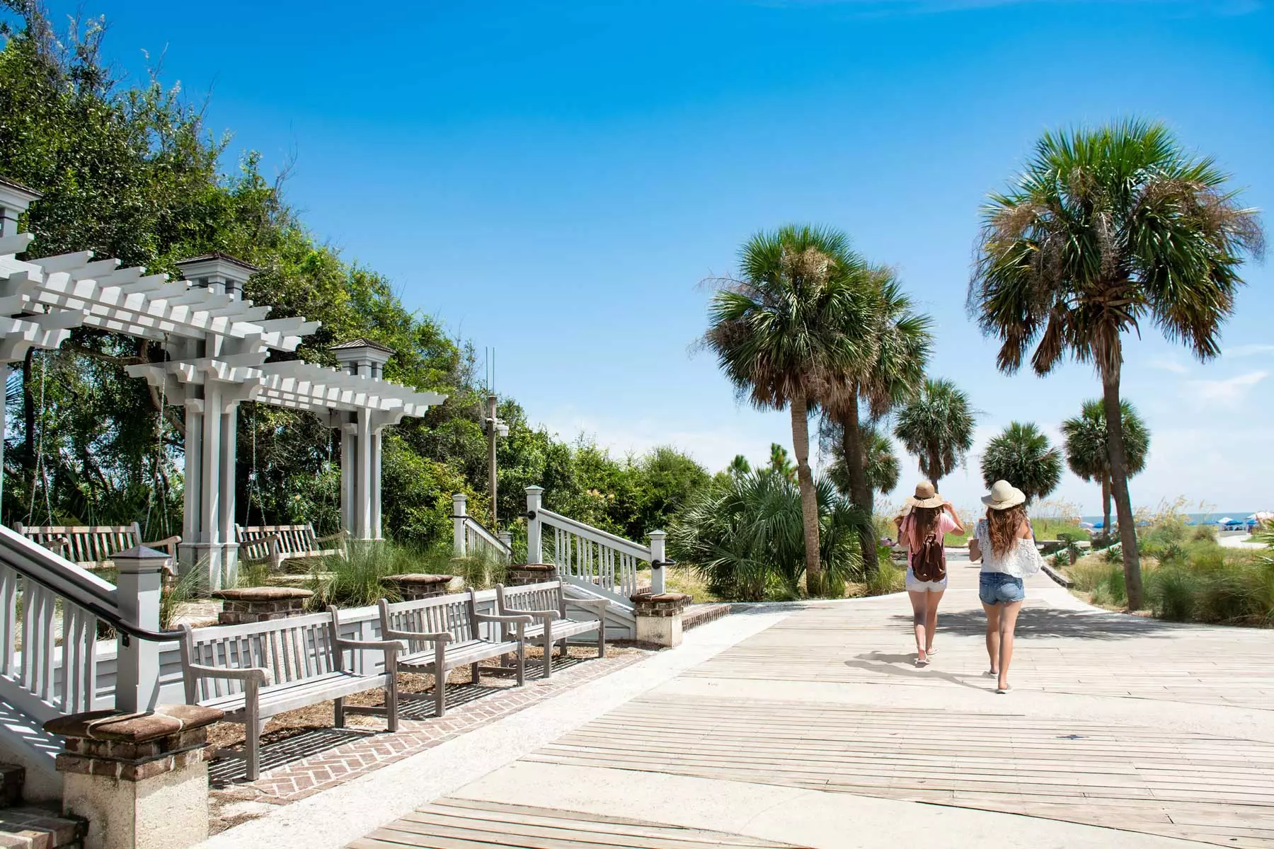 Taman Pantai Coligny, Pulau Hilton Head, Carolina Selatan