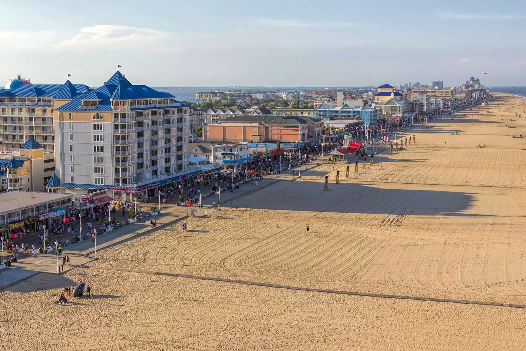 Ocean city, Maryland nga aerial view