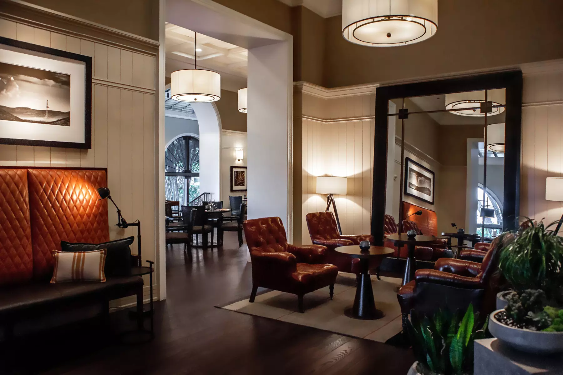 Lounge u Four Seasons Resortu i Club Dallas u Las Colinas