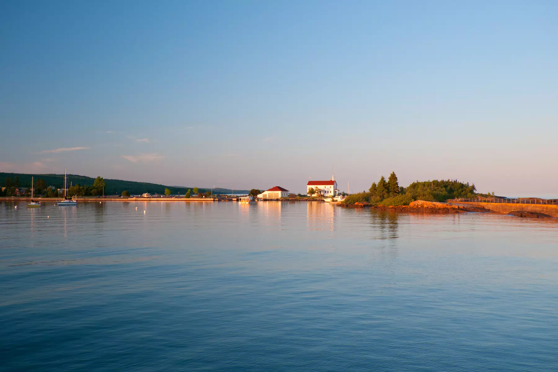 Cuan Grand Marias, Minnesota sa Tráthnóna