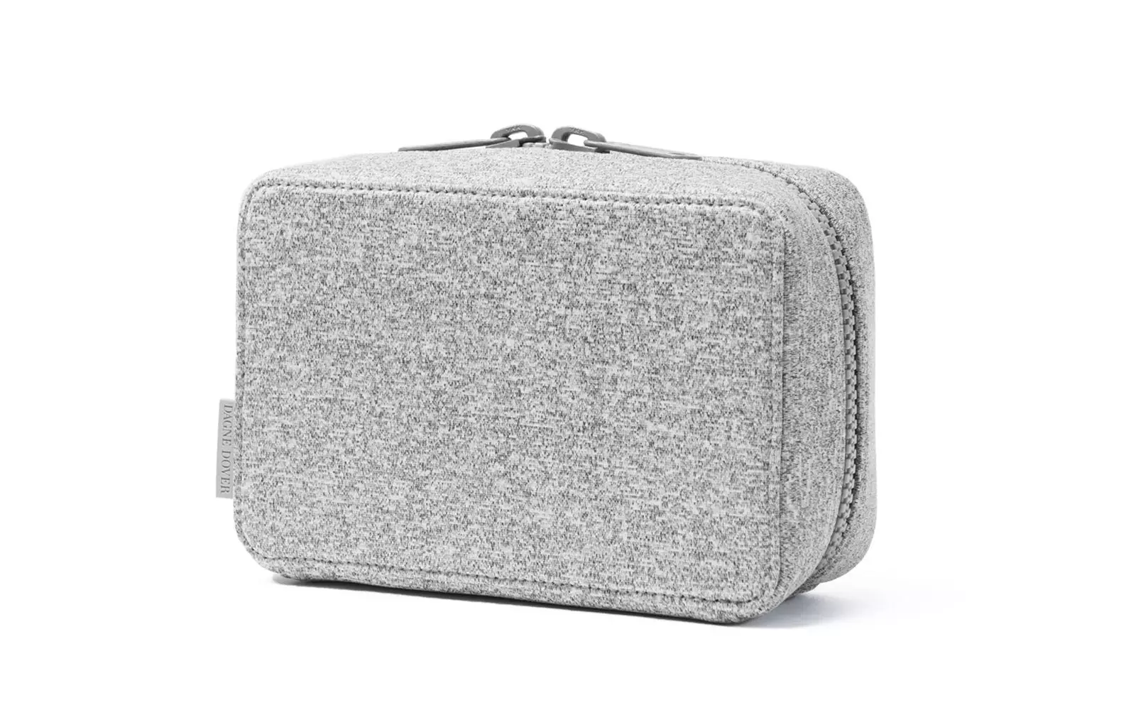 Grey Rectangular Travel Pouch