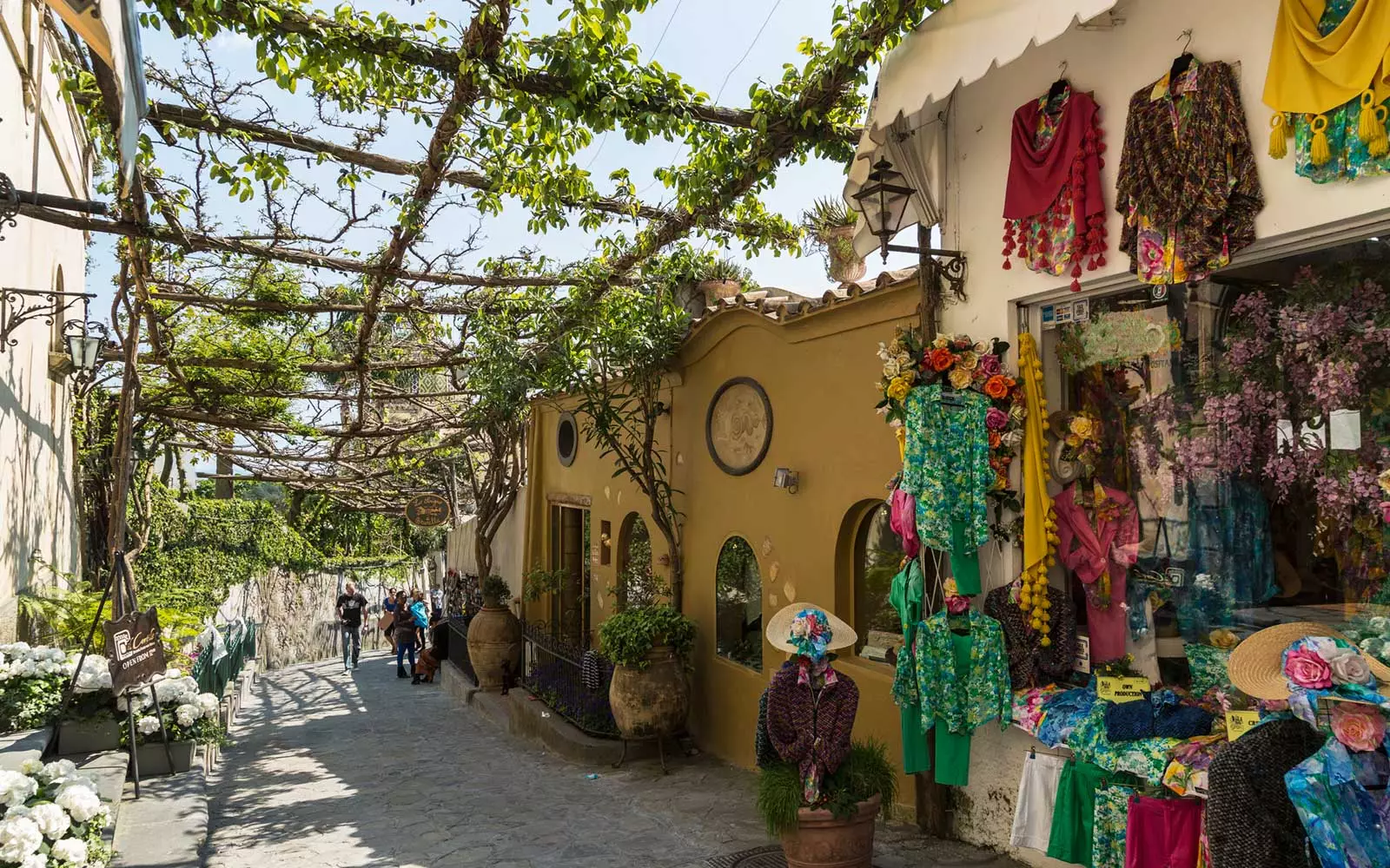 Shopping, Positano, Amalfi Coast, Italy