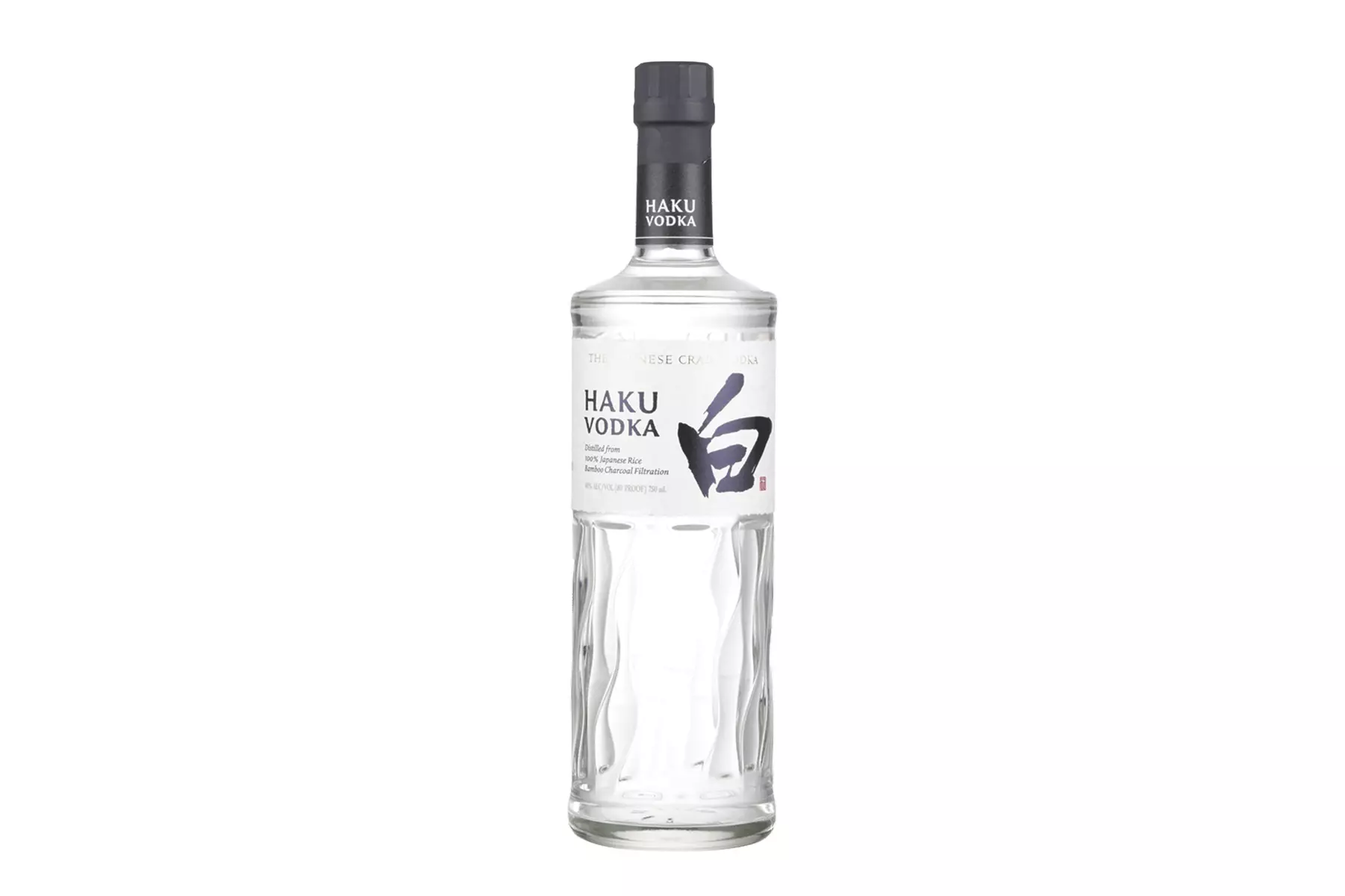 Unha botella de vodka Haku