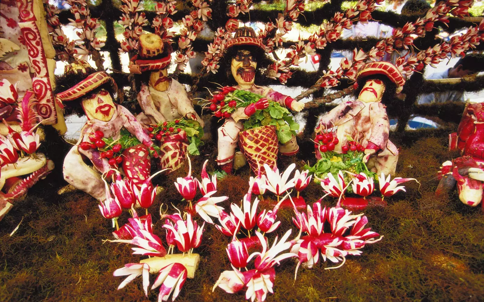 Rábanos de Nadal mexicanos