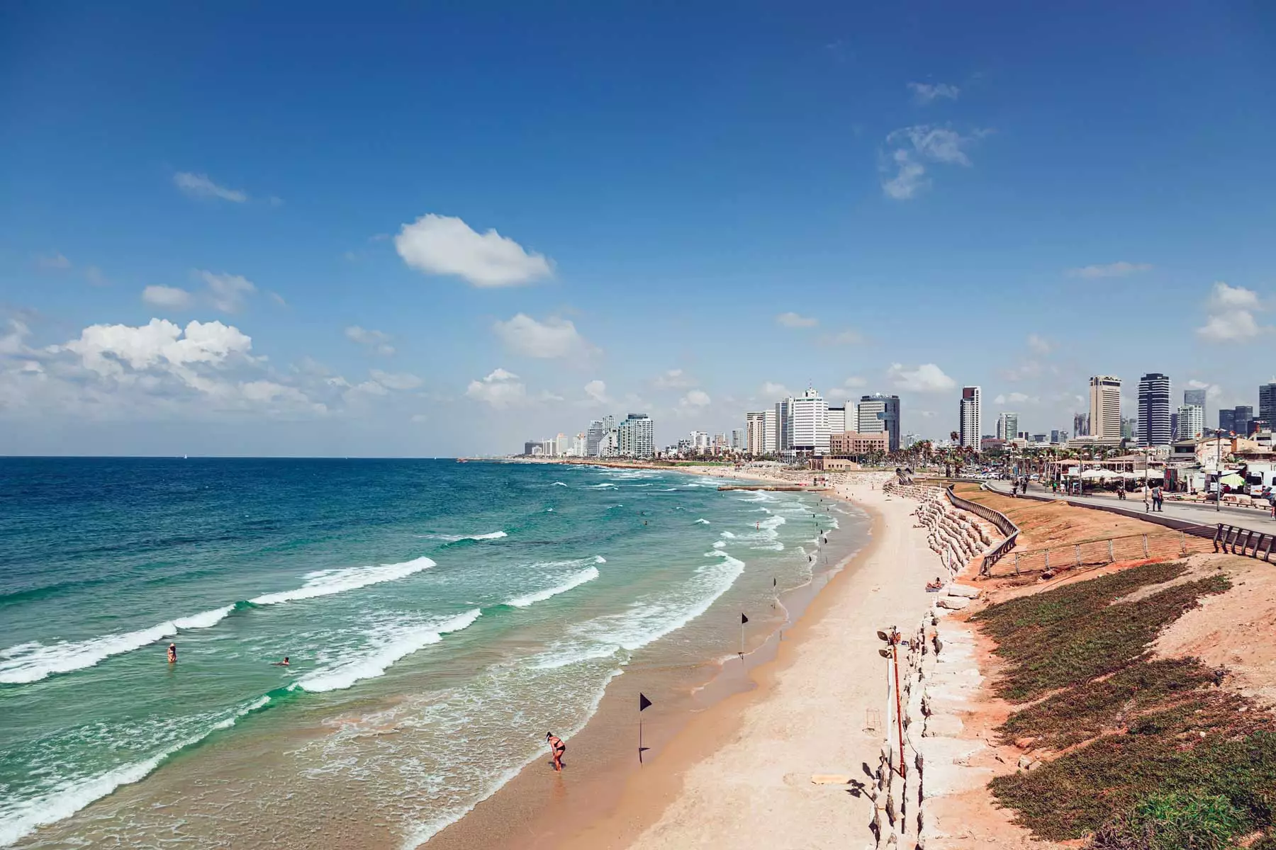 Mediteranyo nga balason nga baybayon sa Tel Aviv