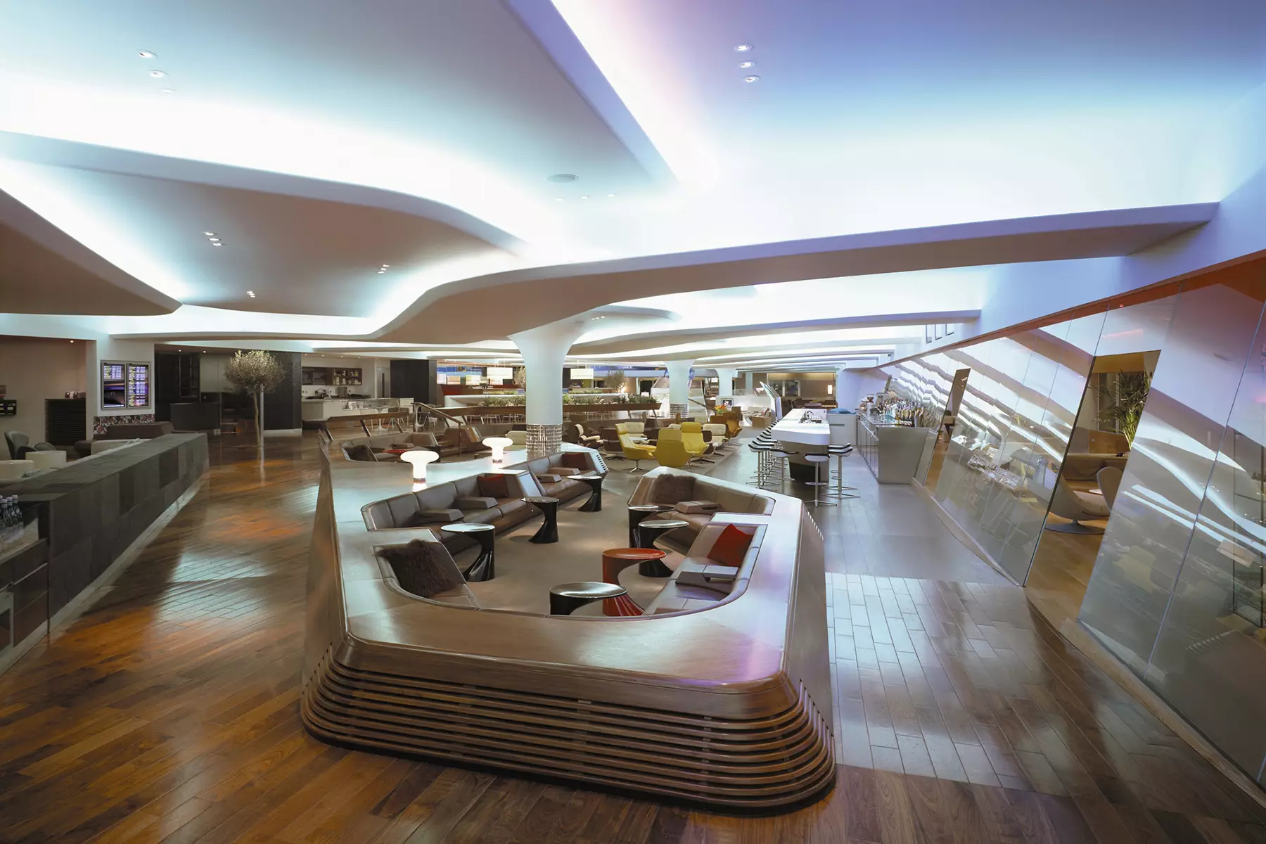 Інтер'єр Virgin Atlantic Clubhouse, Лондон