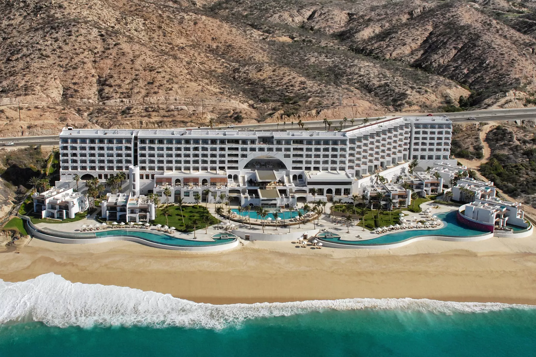 ទិដ្ឋភាពពីលើអាកាសនៃ Marquis Los Cabos All Inclusive Resort & Spa