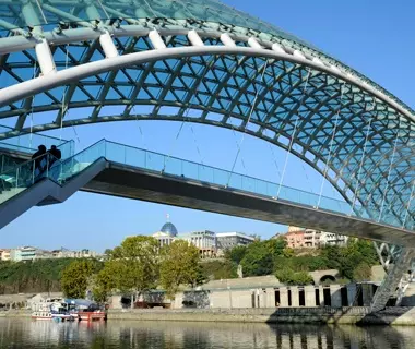 El pont de la pau, Tbilisi, Geòrgia