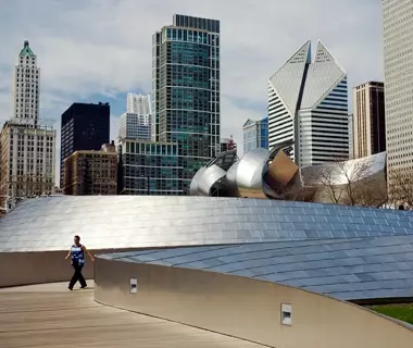 BP Bridge, Millennium Park, Σικάγο