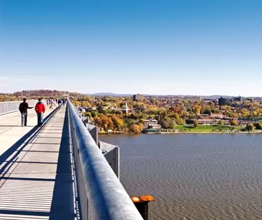 Gangvei over Hudson, Poughkeepsie, NY