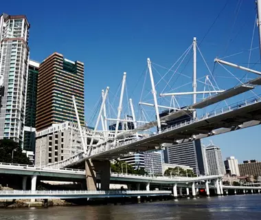 Pont Kurilpa, Brisbane, Australie