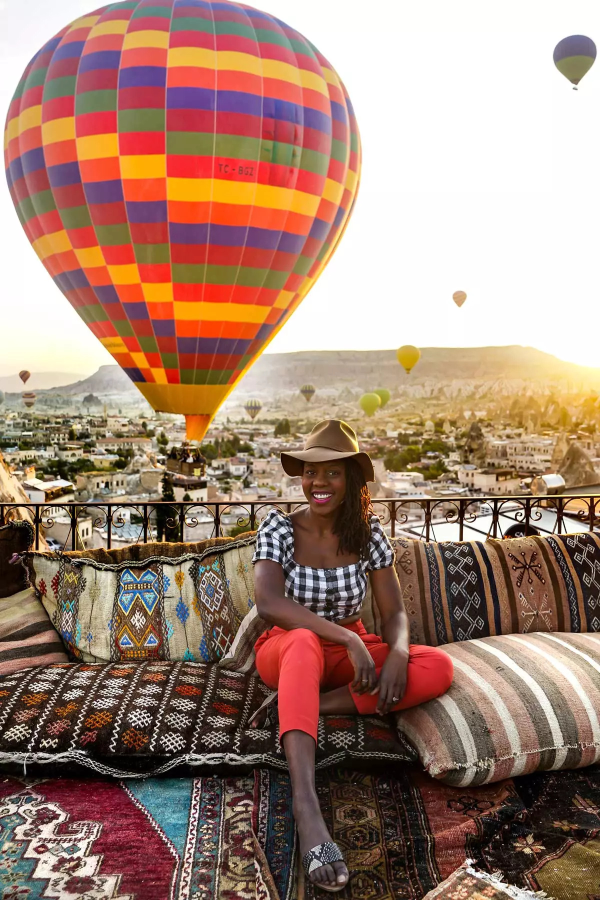 Oneika Raymond i Cappadocia Tyrkia