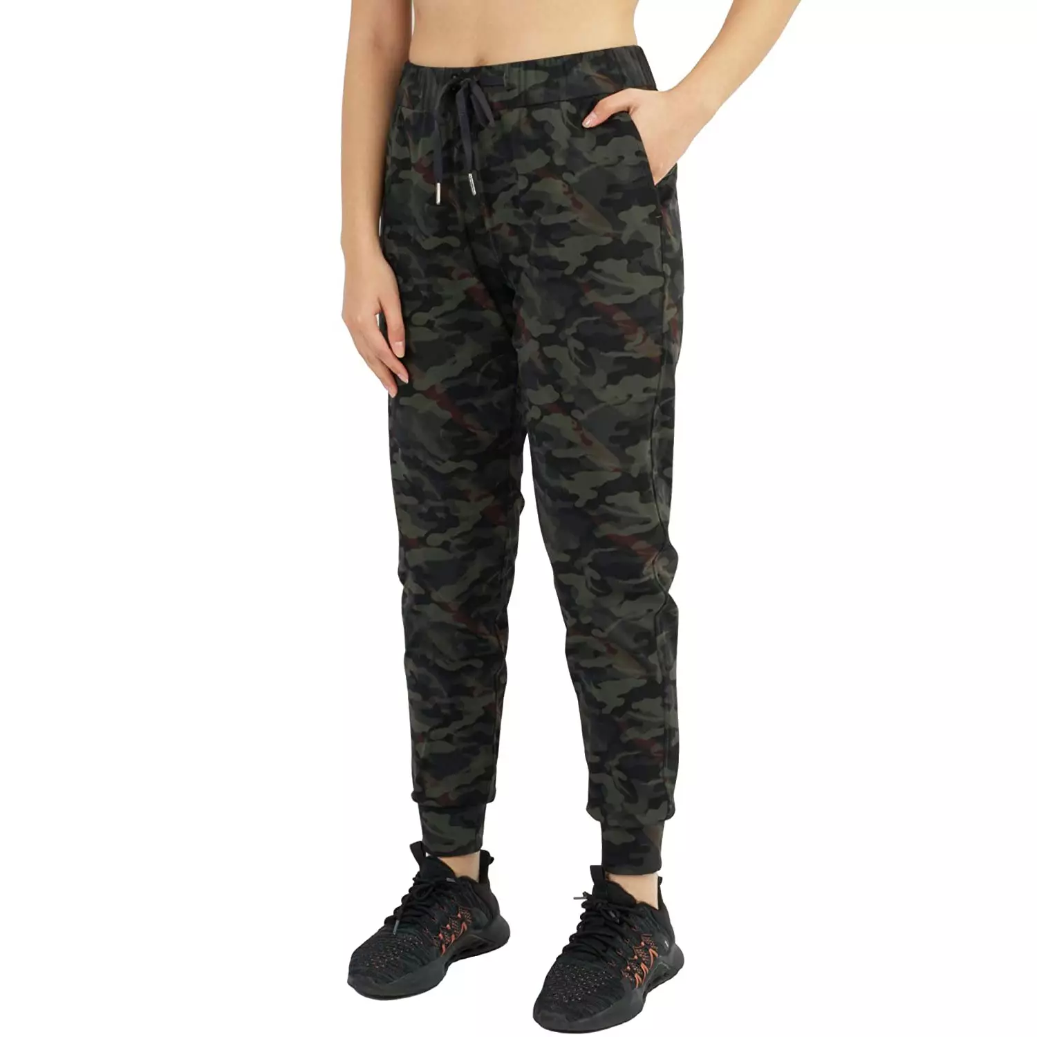 Camo joggingbyxor