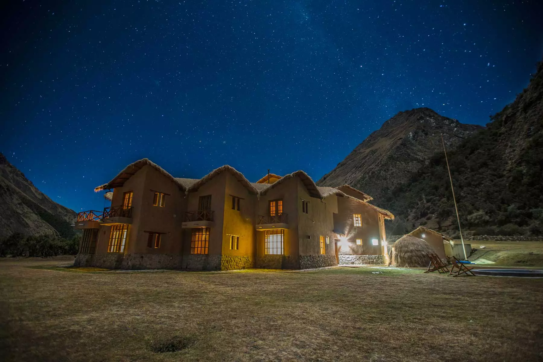 Eng Lodge vu Mountain Lodges vu Peru, gewielt ee vun de beschten Touroperateuren op der Welt