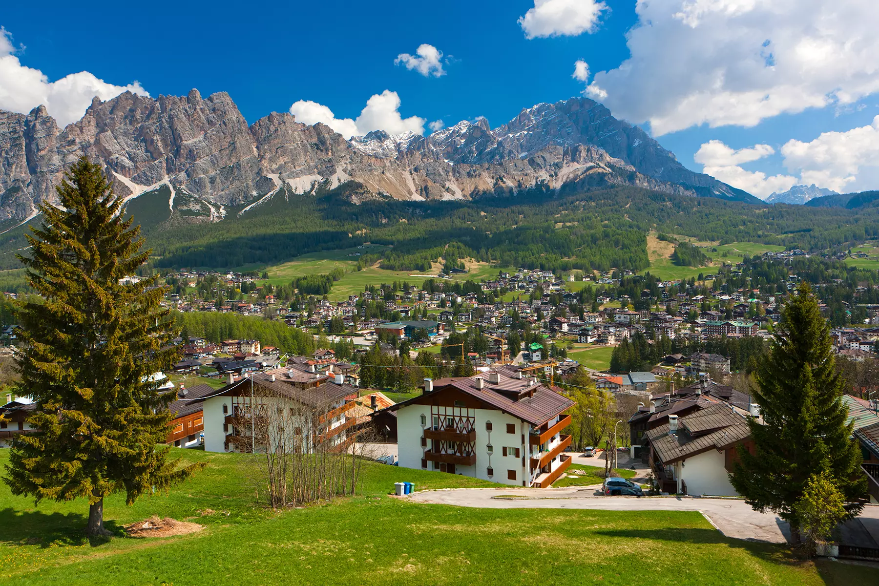 Italia, Cortina, Dolomites, Pieve di Livinallongo.