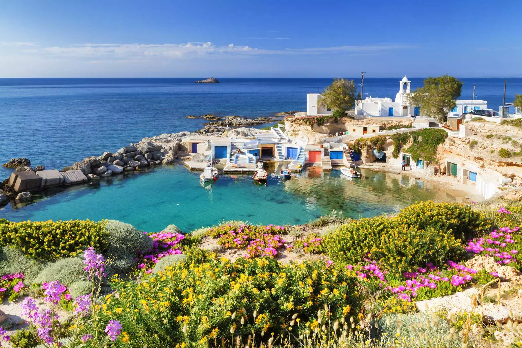 Isla ng Milos, Greece