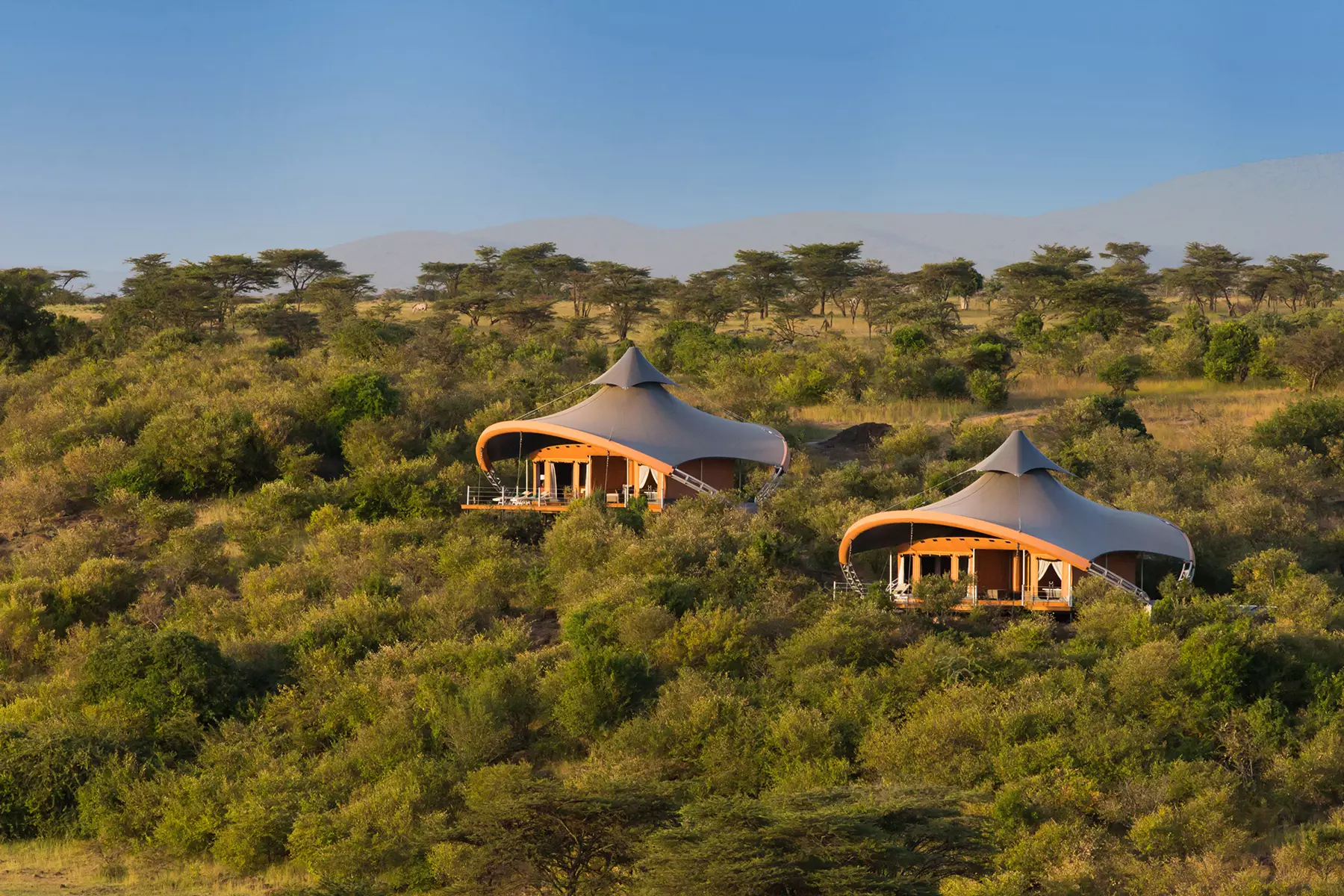 Mahali Mzuri tenda Safari méwah