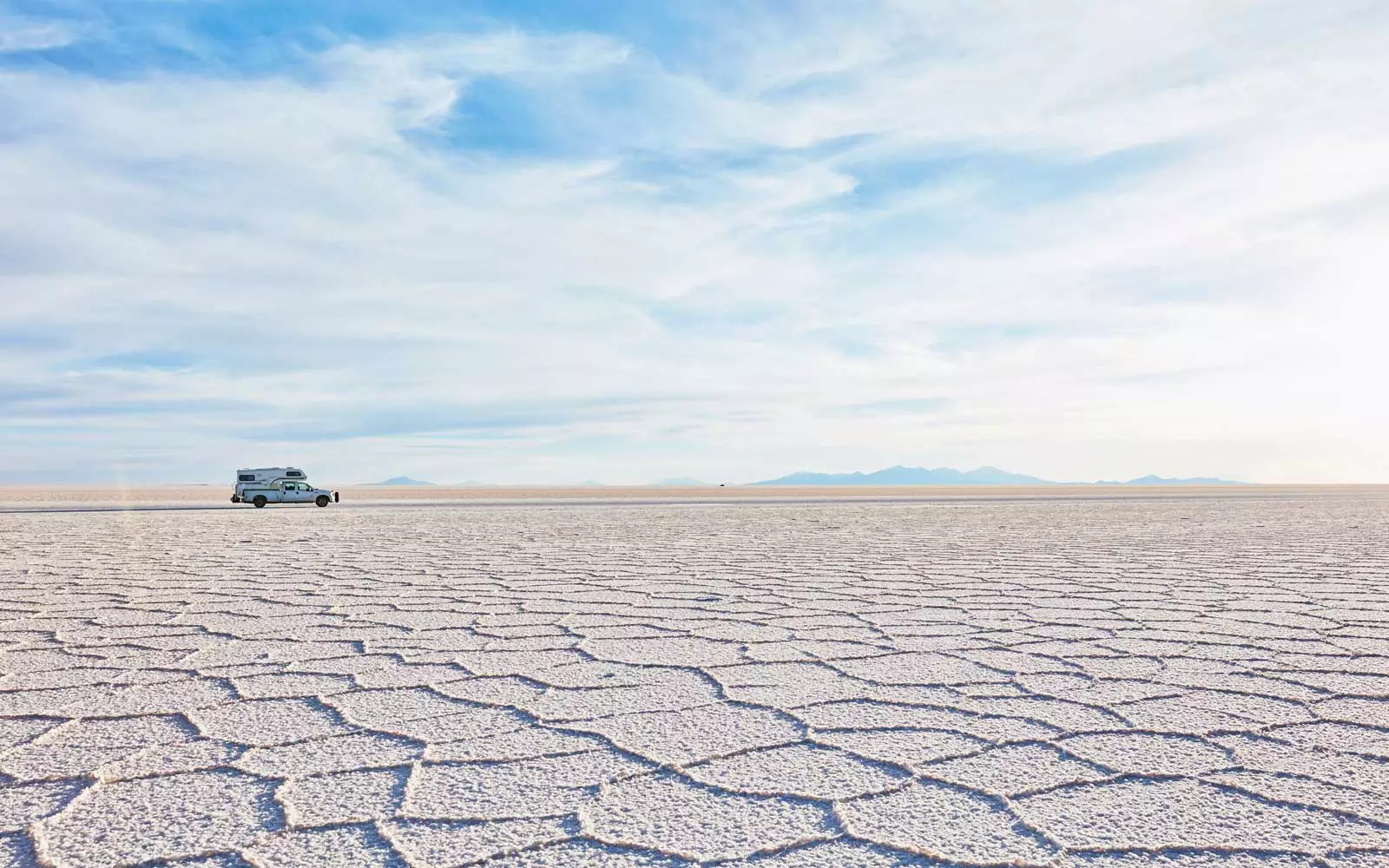 Boliviyada Salar De Uyuni