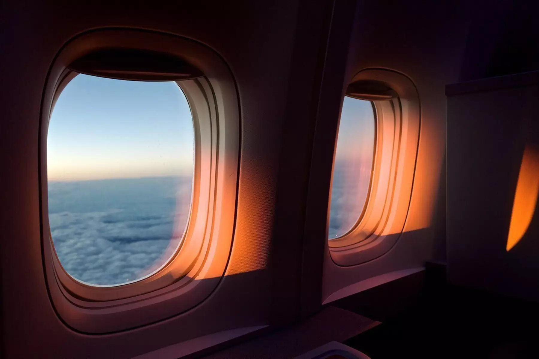 Windows Of Airplane