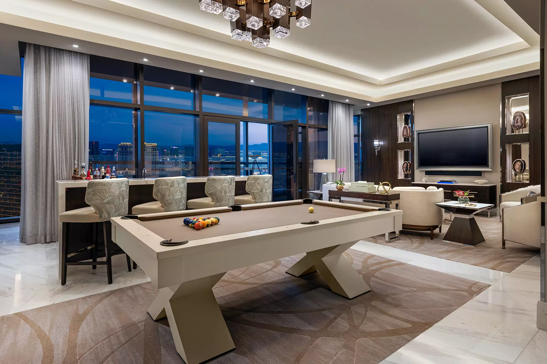 „Resorts World Las Vegas“ „Villa Gameroom“ pirmininkas