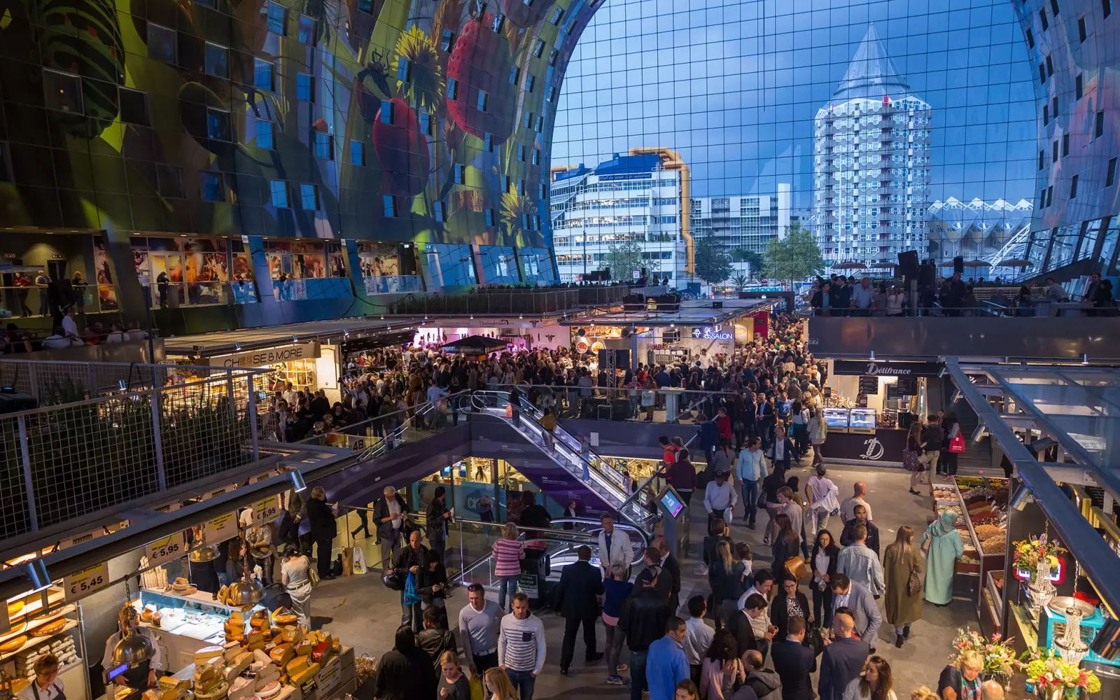 Markthal Rotterdam, Hollanda