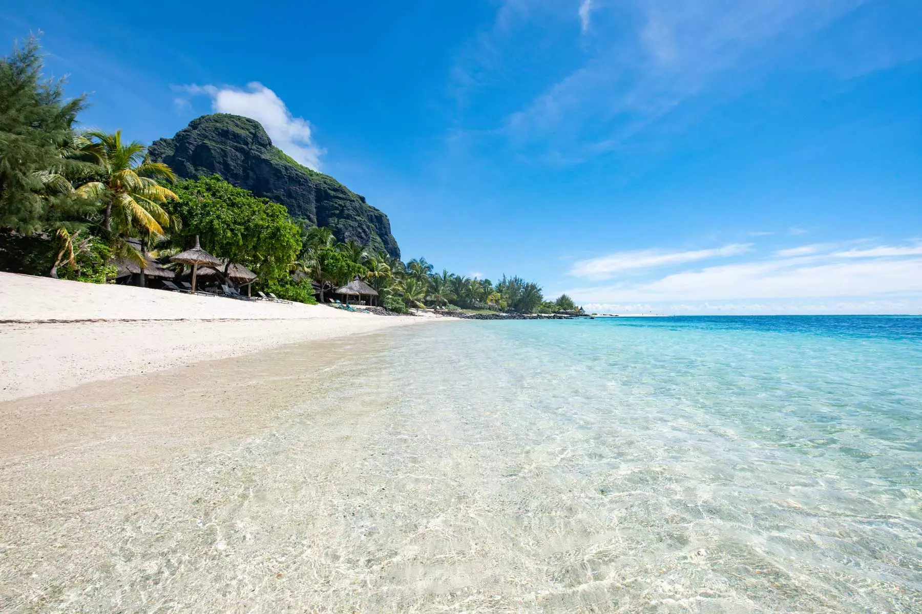 Pantai Le Morne, Mauritius
