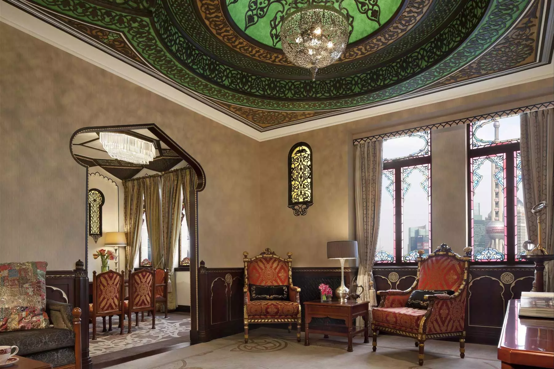 Fairmont Peace Hotel, Suite India, Shanghai, China