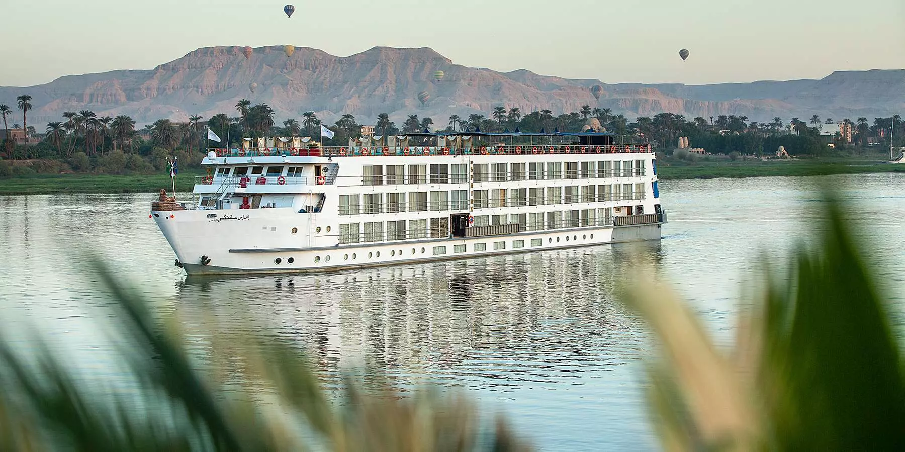 La nuova nave fluviale di lusso di Uniworld è il modo migliore per vedere il Nilo in Egitto