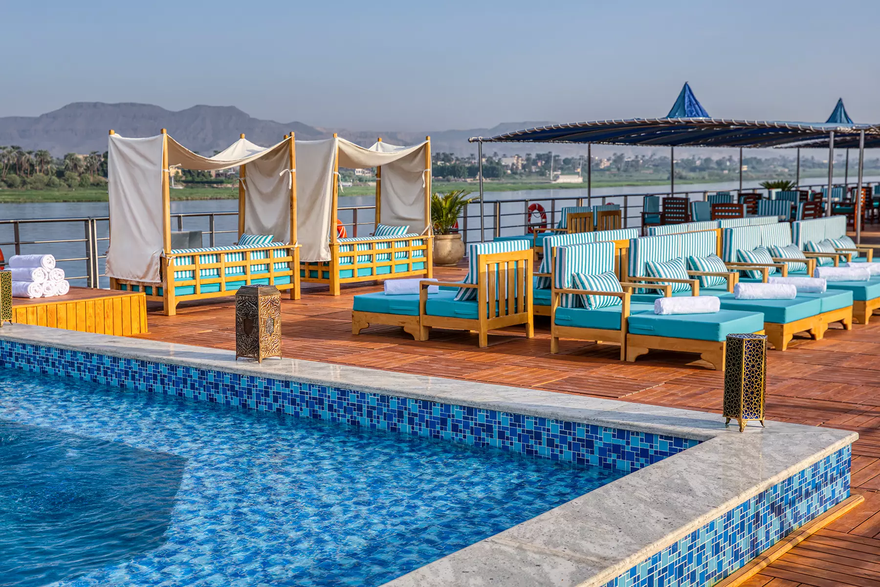 Navire Sphinx d'Uniworld Boutique River Cruises vers l'Égypte