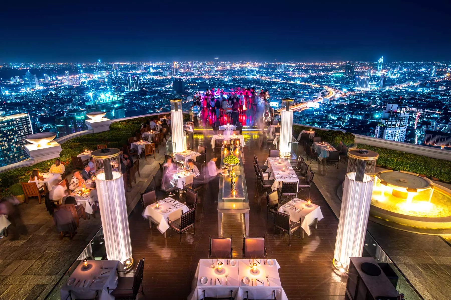 Lebua at State Tower，屋顶酒吧，曼谷，泰国
