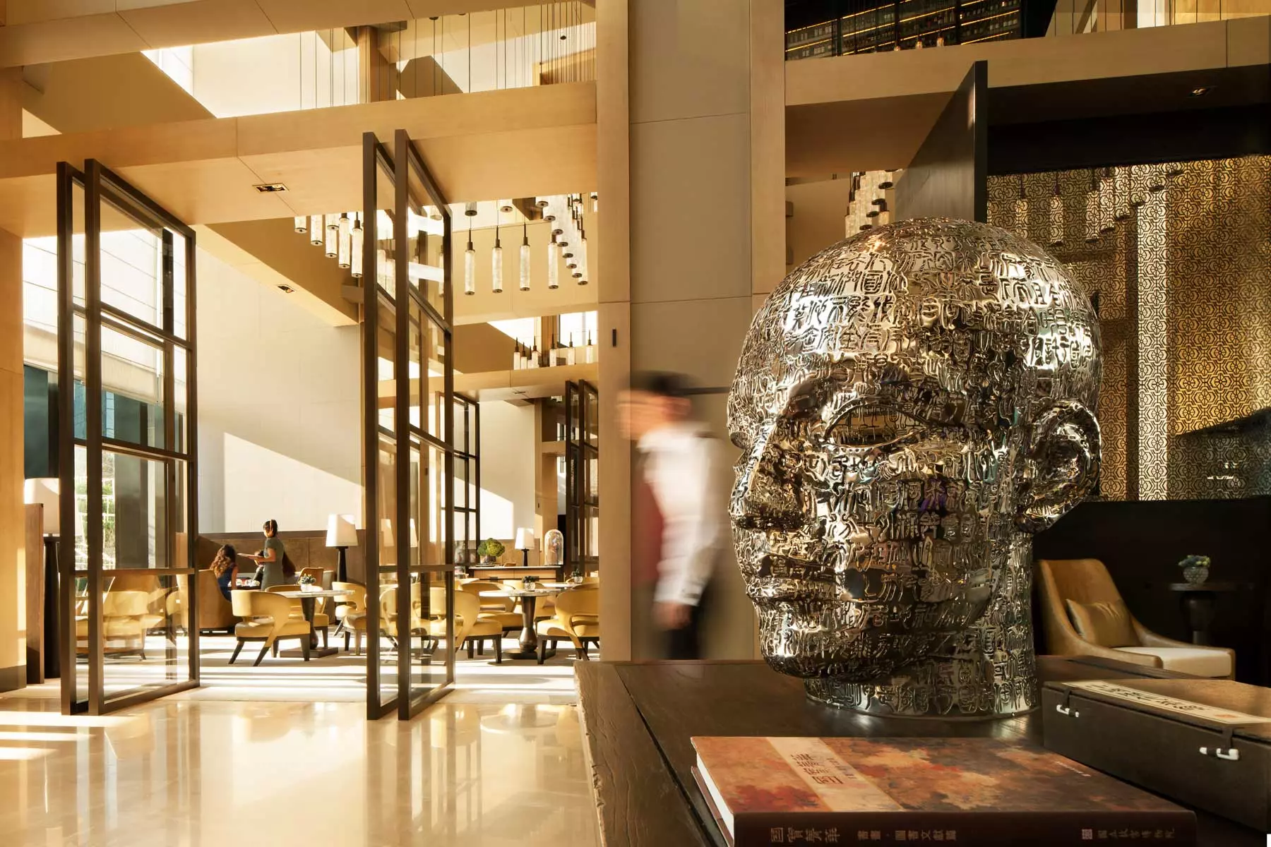 Rosewood Beijing, hotellobbyskulptur, Beijing, Kina