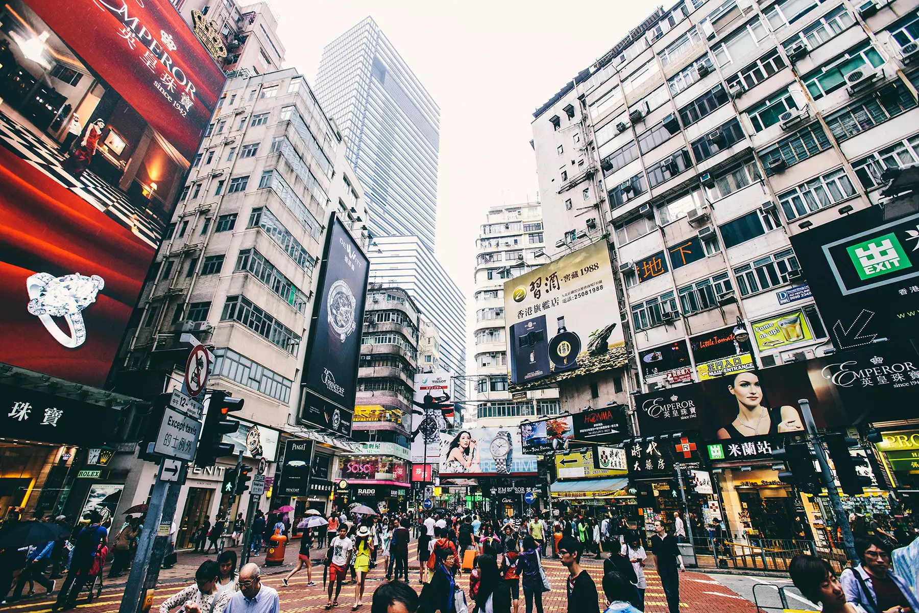 Times Square, Hong Kong.