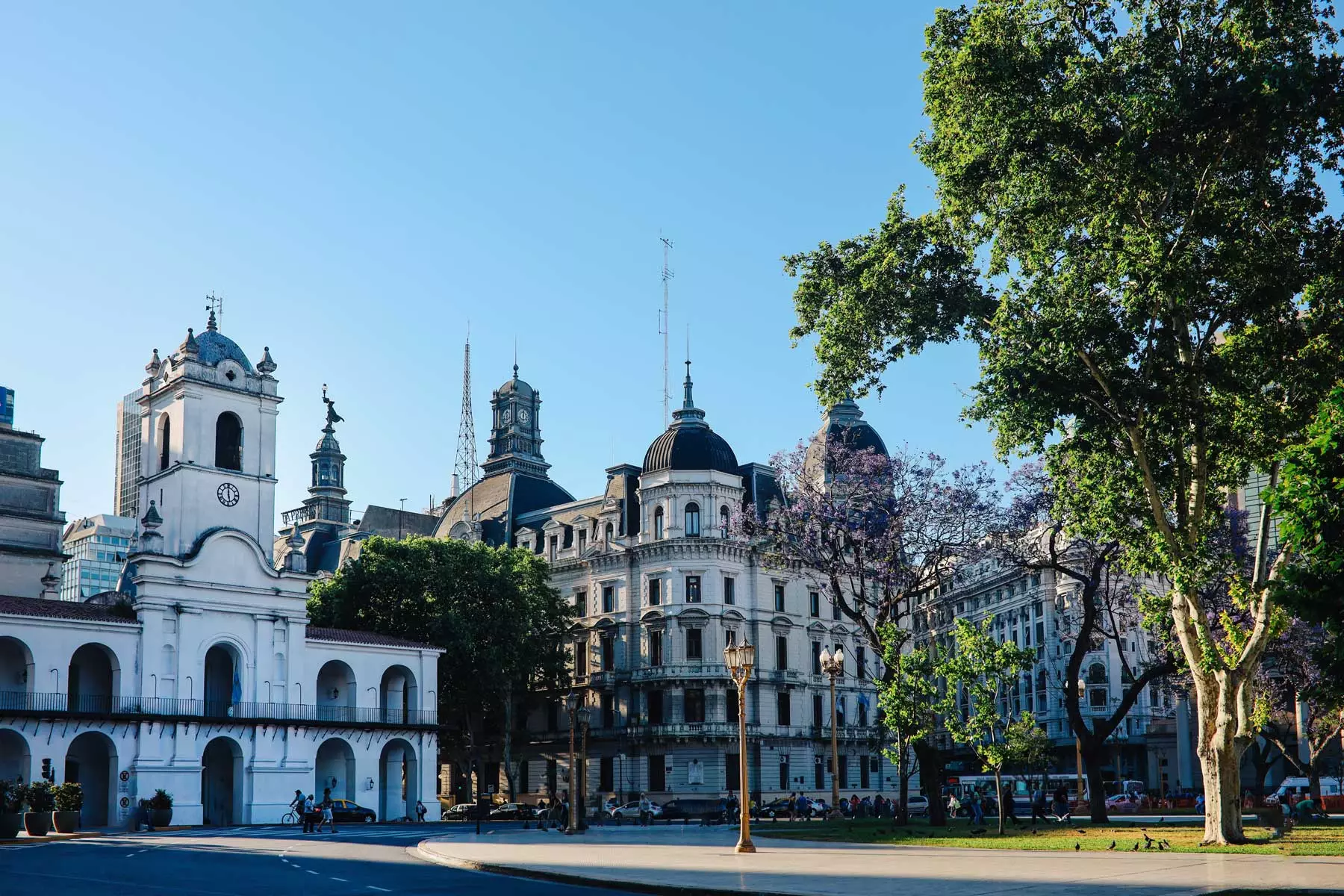 ມື້ມີແດດໃນ Buenos Aires, Argentina.