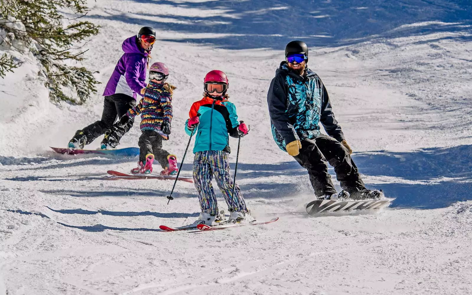 Familienskifahren in Smuggler's Notch